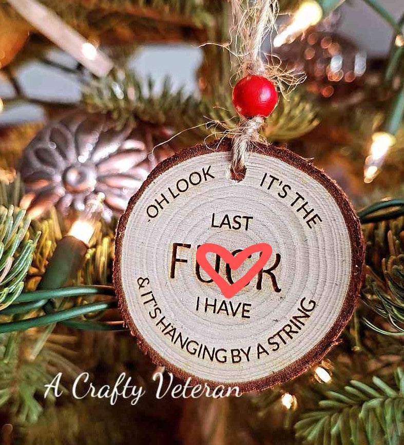 *Sweary* Hanging by a string – ACraftyVeteran